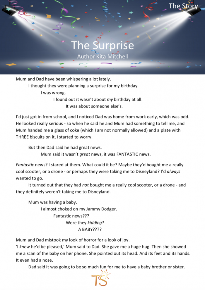 Short Stories - Teaching Sparks